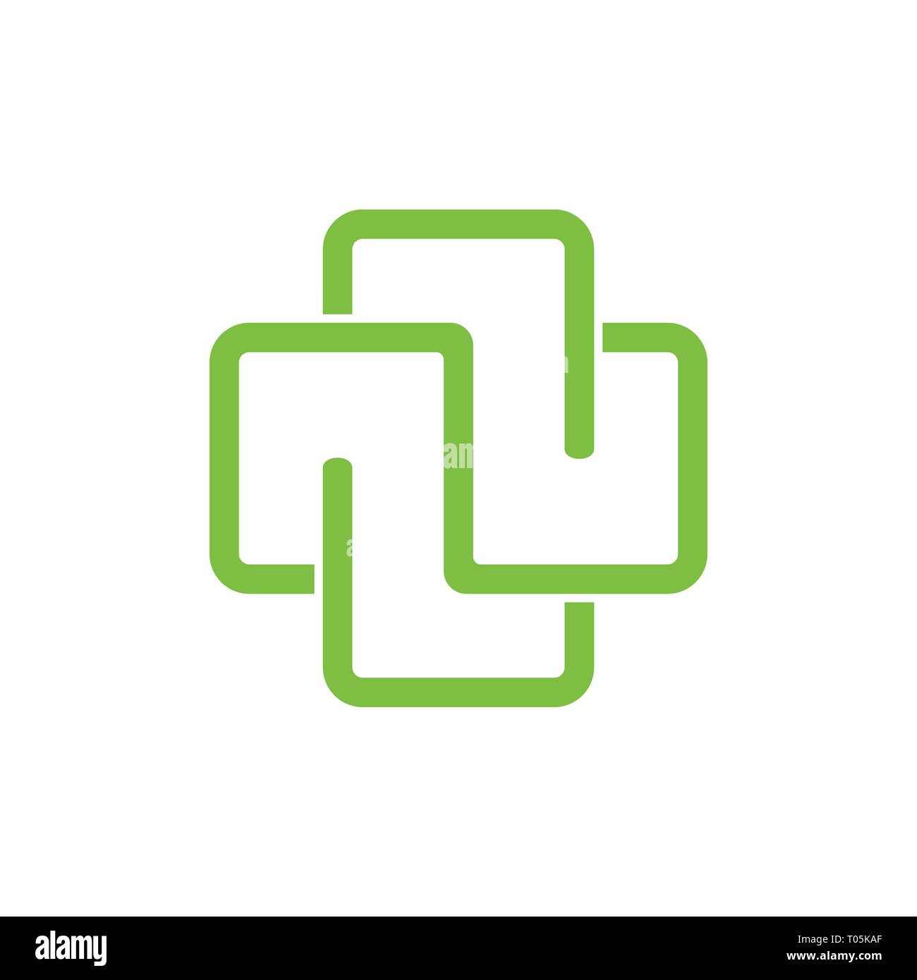 plus medical lines art geometric logo vector Stock Vector Image & Art ...