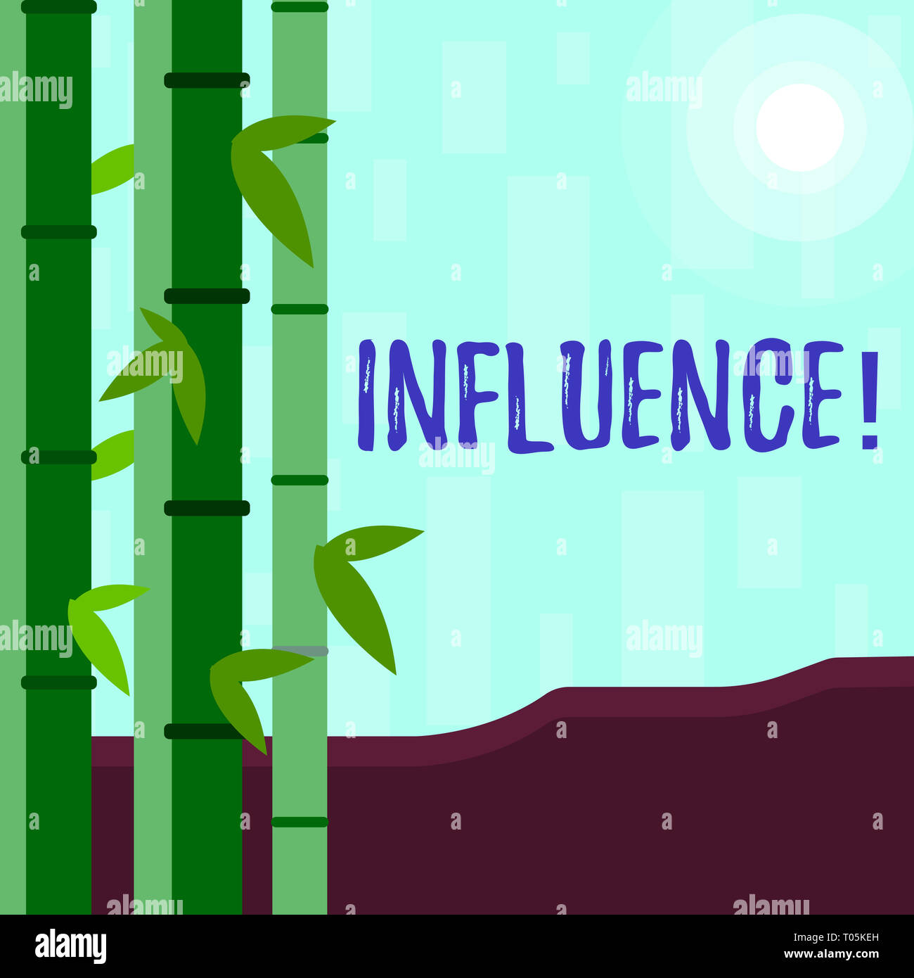 Writing note showing Influence. Business concept for Capacity to have ...