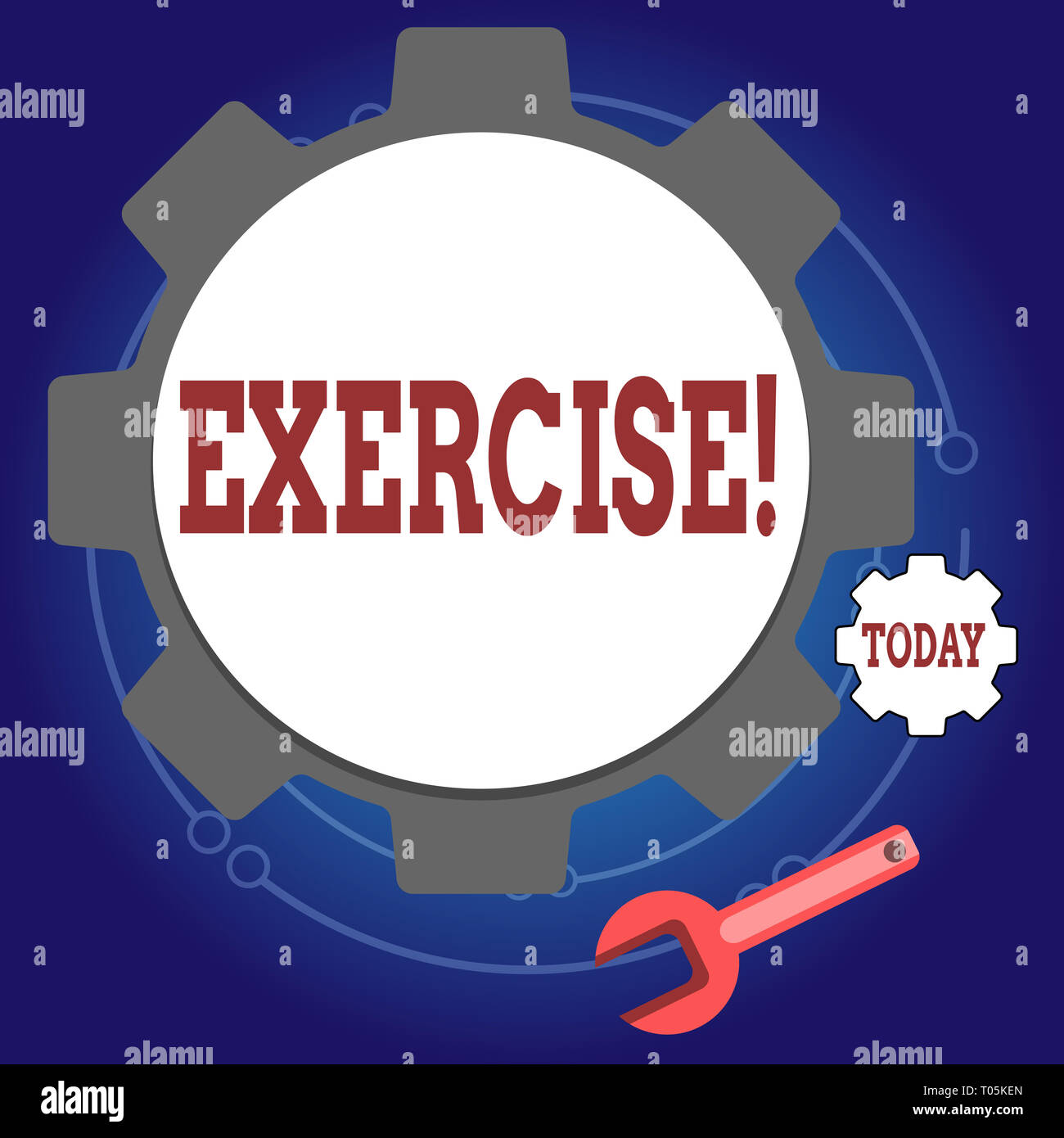 Writing note showing Exercise. Business concept for Activity requiring ...