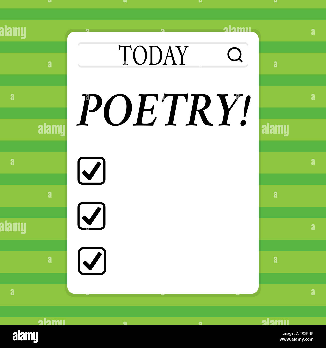 Conceptual hand writing showing Poetry. Concept meaning Literary work ...