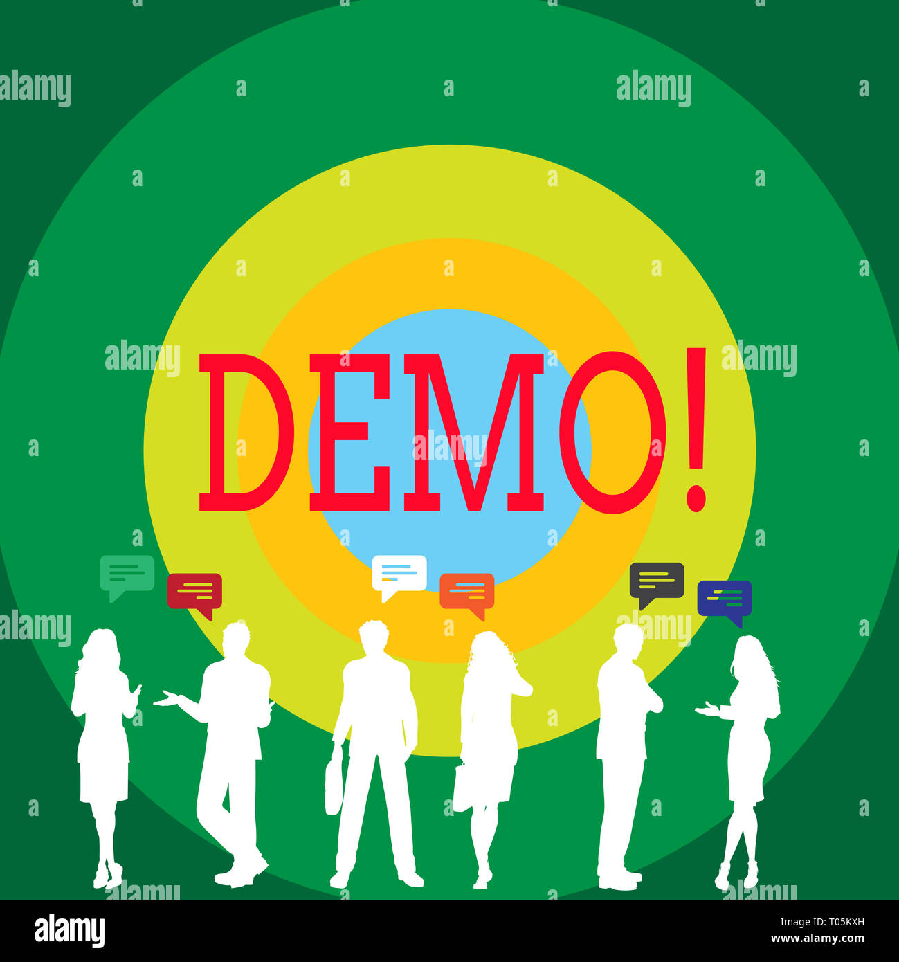 Conceptual hand writing showing Demo. Concept meaning Trial Beta ...