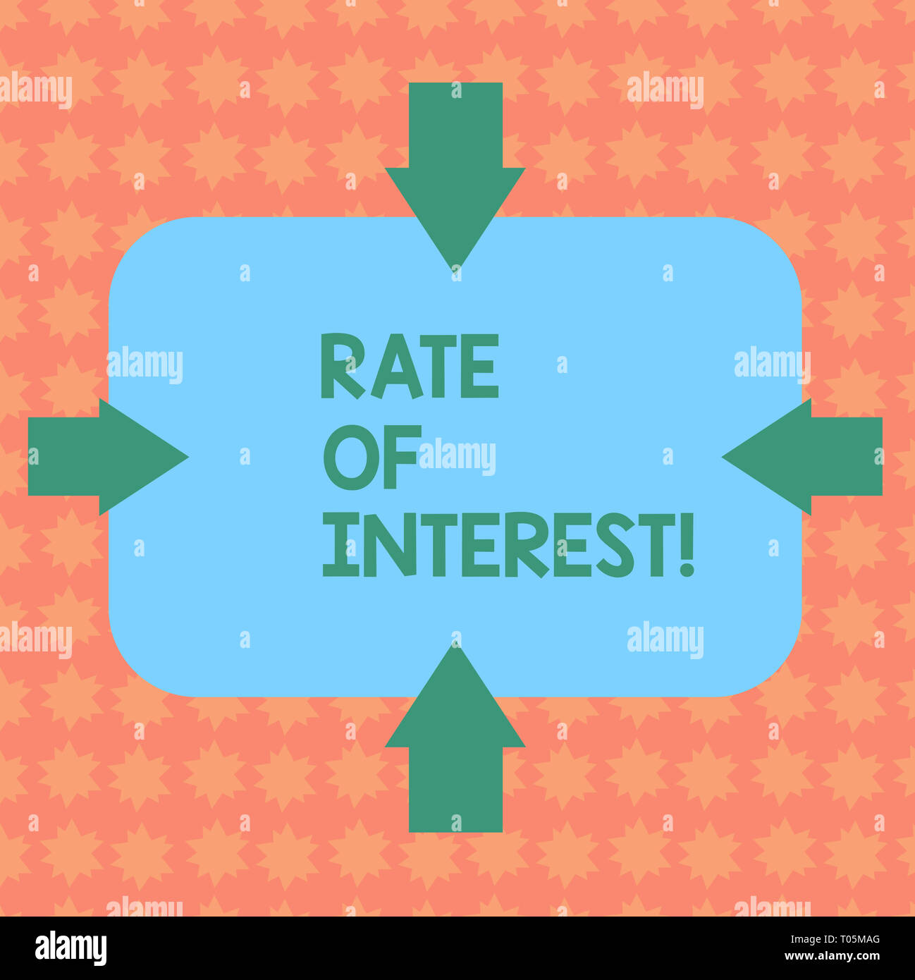 Writing note showing Rate Of Interest. Business concept for amount ...