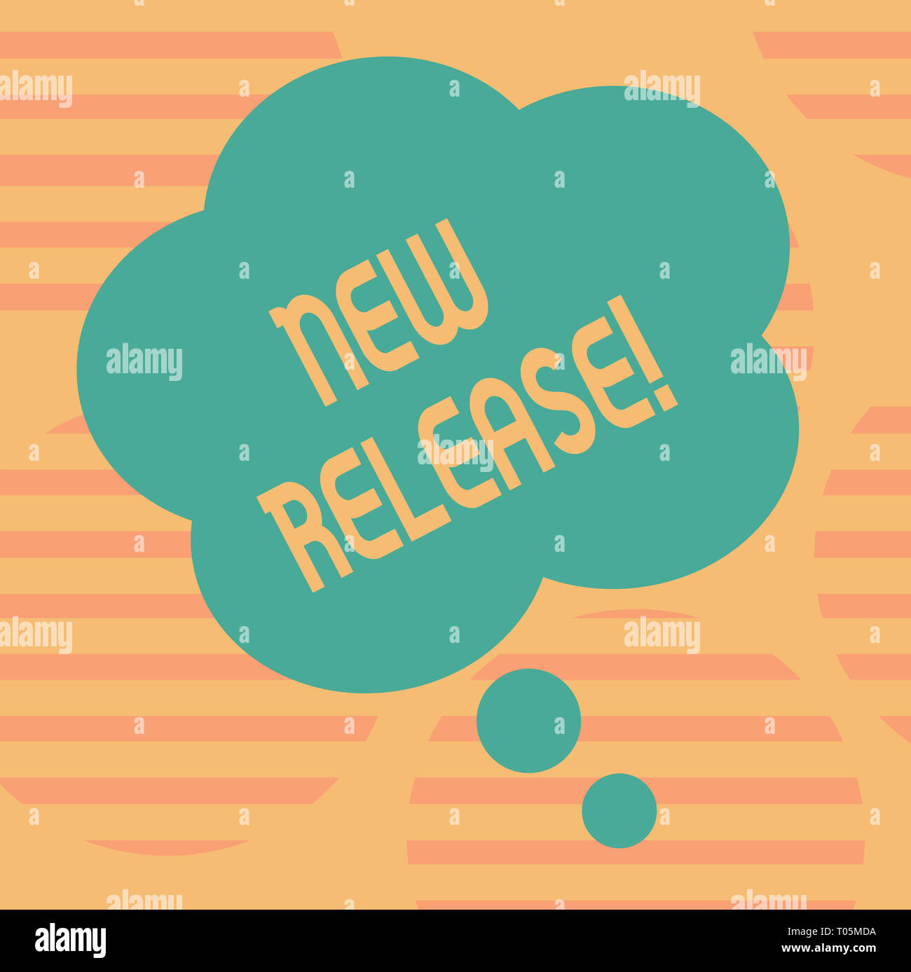 Word writing text New Release. Business photo showcasing announcing ...