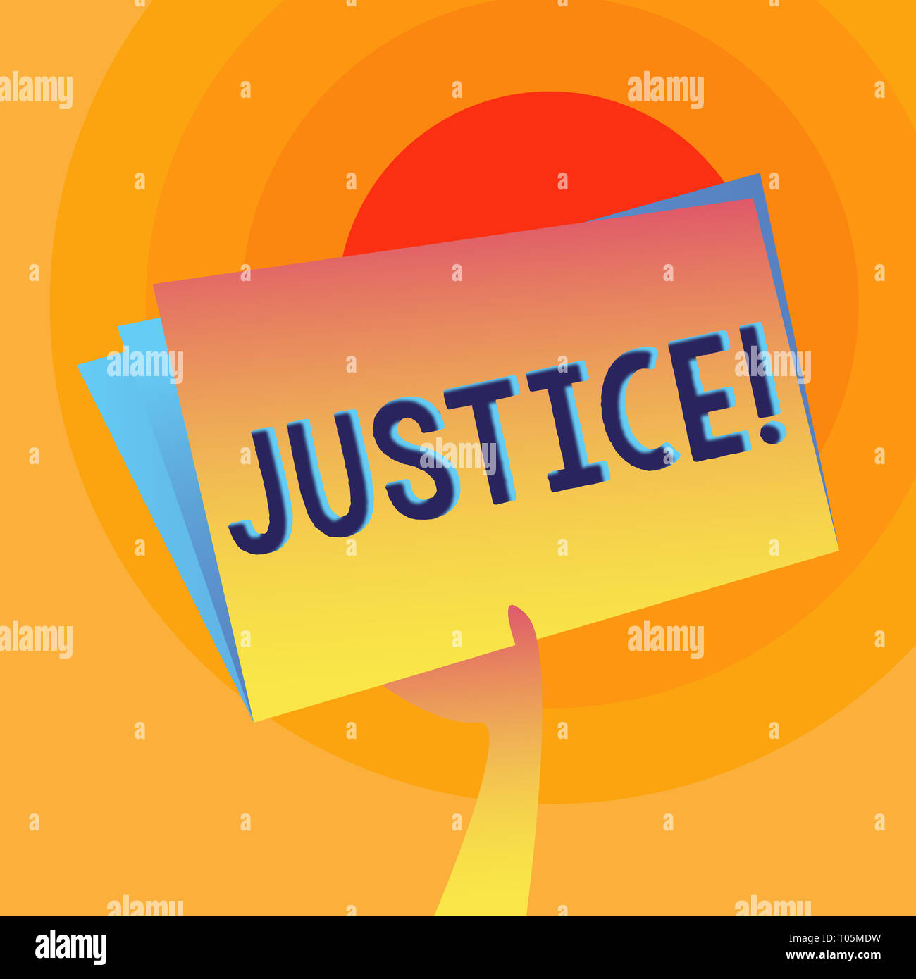 Word writing text Justice. Business photo showcasing Quality of being ...