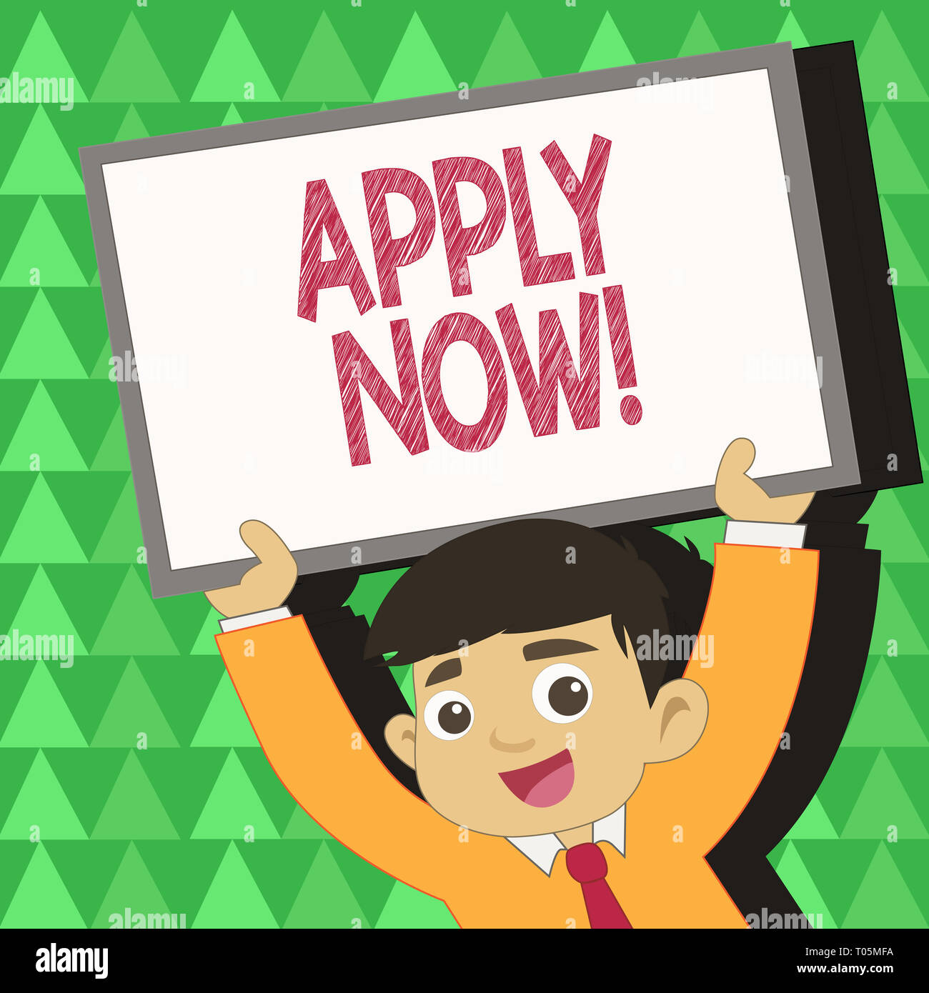 Conceptual hand writing showing Apply Now. Concept meaning request ...