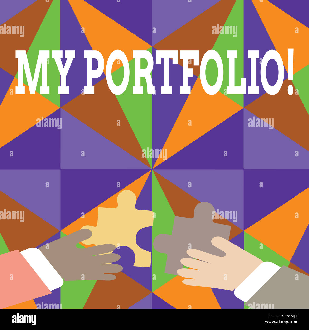 Handwriting text My Portfolio. Conceptual photo Samples of work Art ...