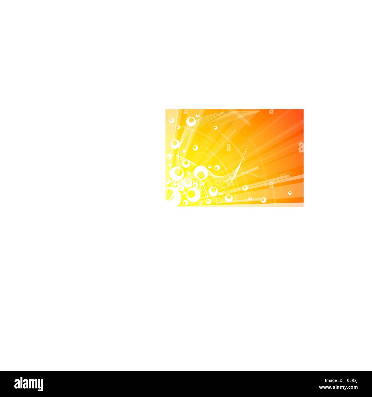 Abstract hot background with circles Stock Vector Image & Art - Alamy