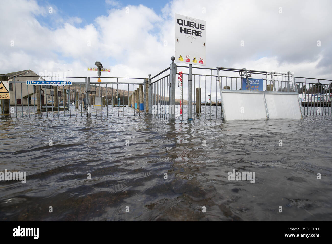 Windermere flooding hi-res stock photography and images - Alamy