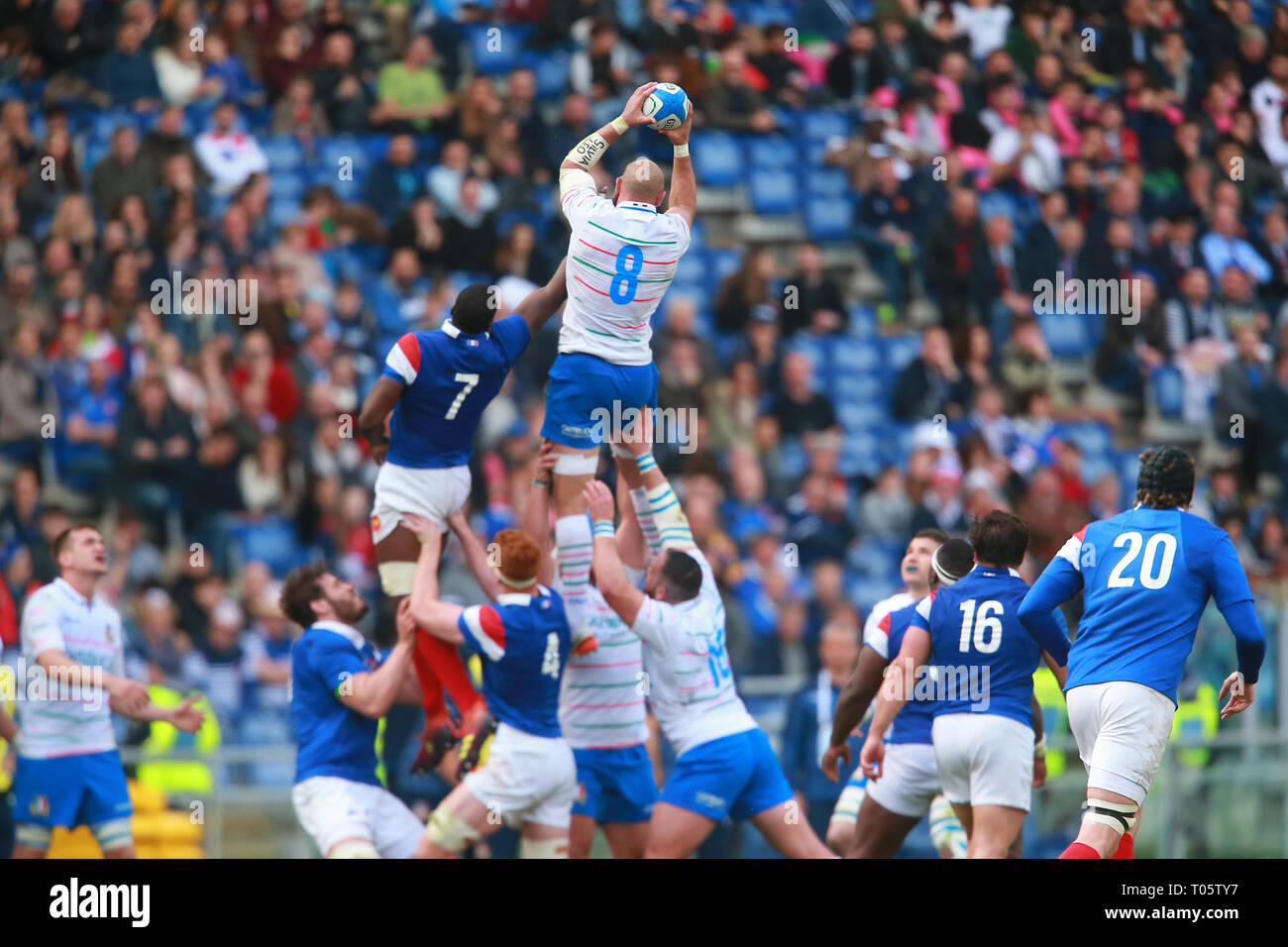 Italian rugby national team hi-res stock photography and images - Alamy