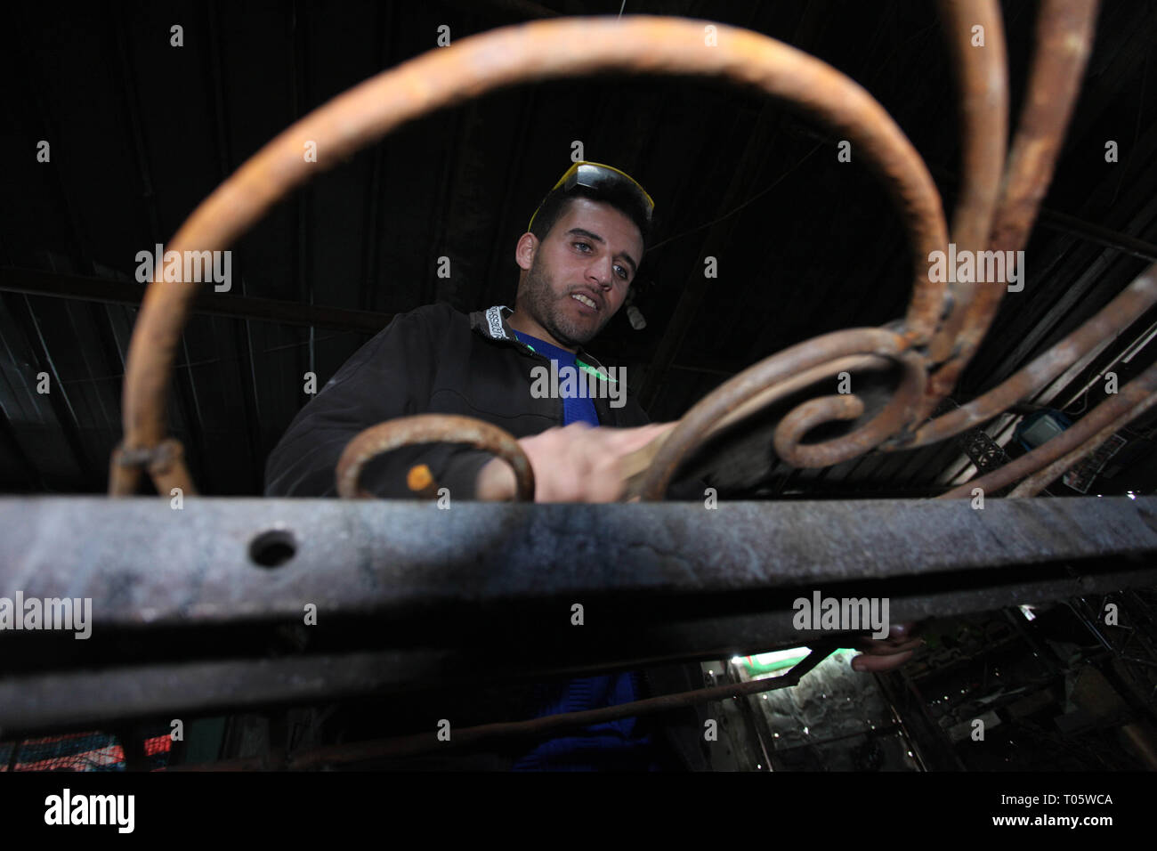 Gaza City, Gaza Strip, Palestinian Territory. 17th Mar, 2019. Anas ...