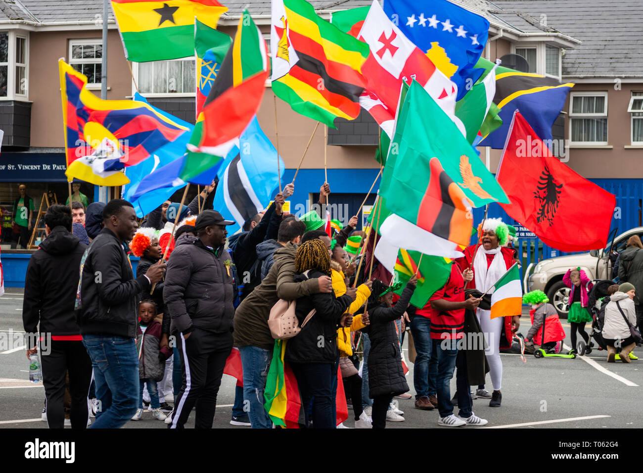 Immigrants Ireland and Asylum seekers African emigrants with African ...