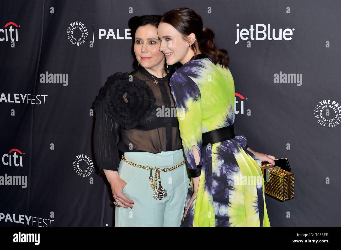 Los Angeles, USA. 15th Mar, 2019. Alex Borstein and Rachel Brosnahan ...