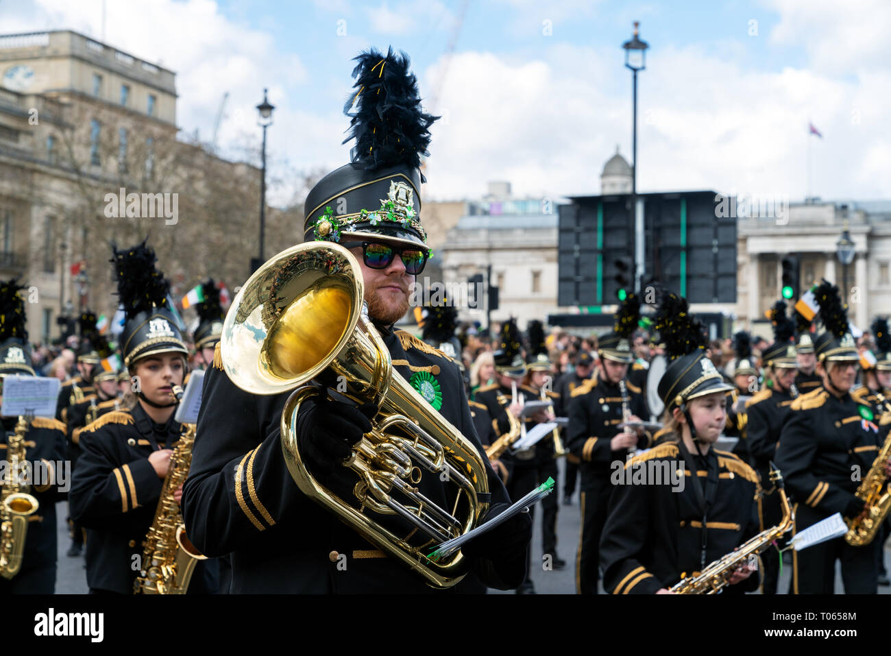 Trafalgar day parade hi-res stock photography and images - Alamy