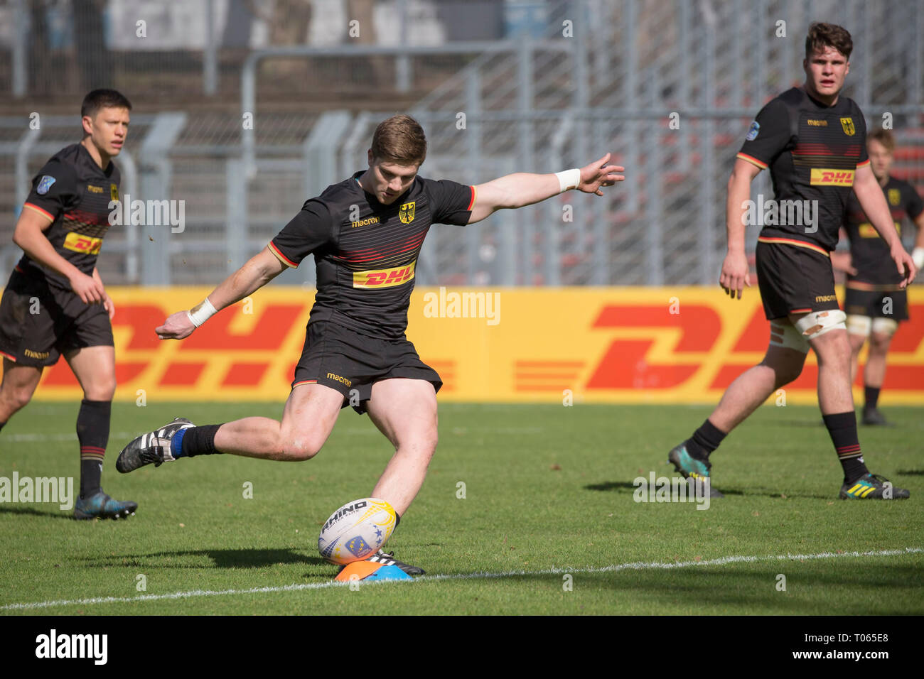 Cologne, Germany. 17th Mar, 2019. Rugby: EM, Division 1A, Europe ...