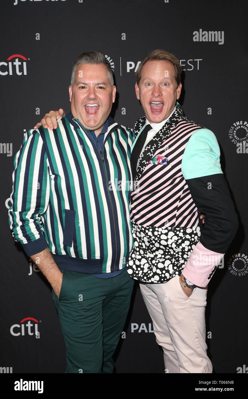 Hollywood, Ca. 17th Mar, 2019. Ross Mathews and Carson Kressley at the ...