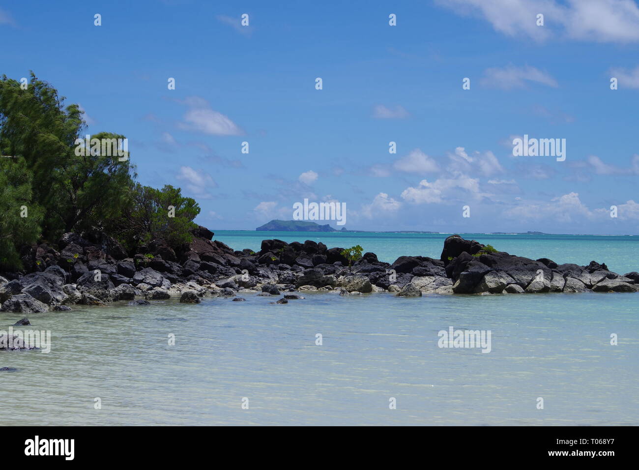 Flat Island, Mauritius Stock Photo - Alamy