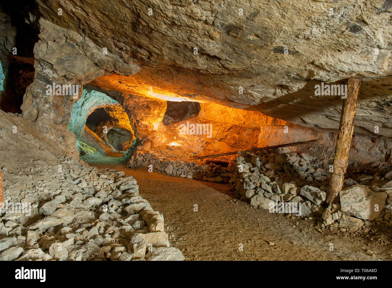 old mining mine for metal extraction Stock Photo - Alamy