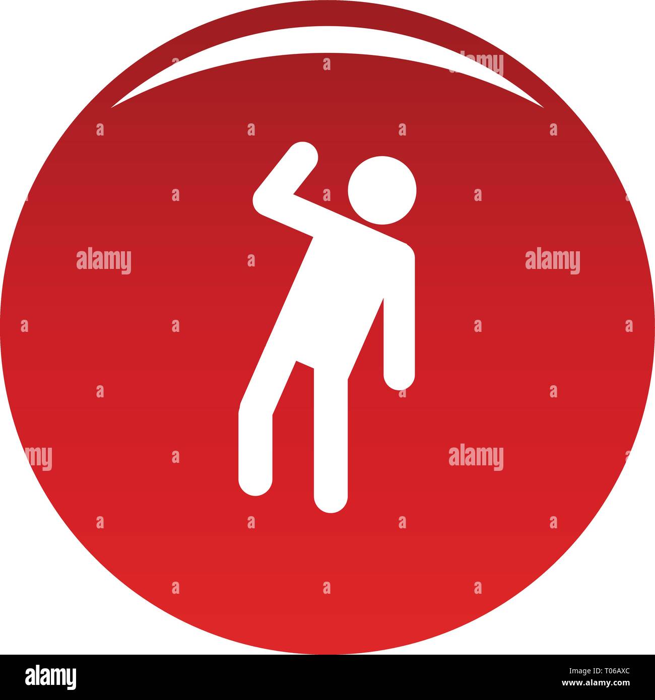 Stick figure stickman icon pictogram. Vector simple illustration of ...