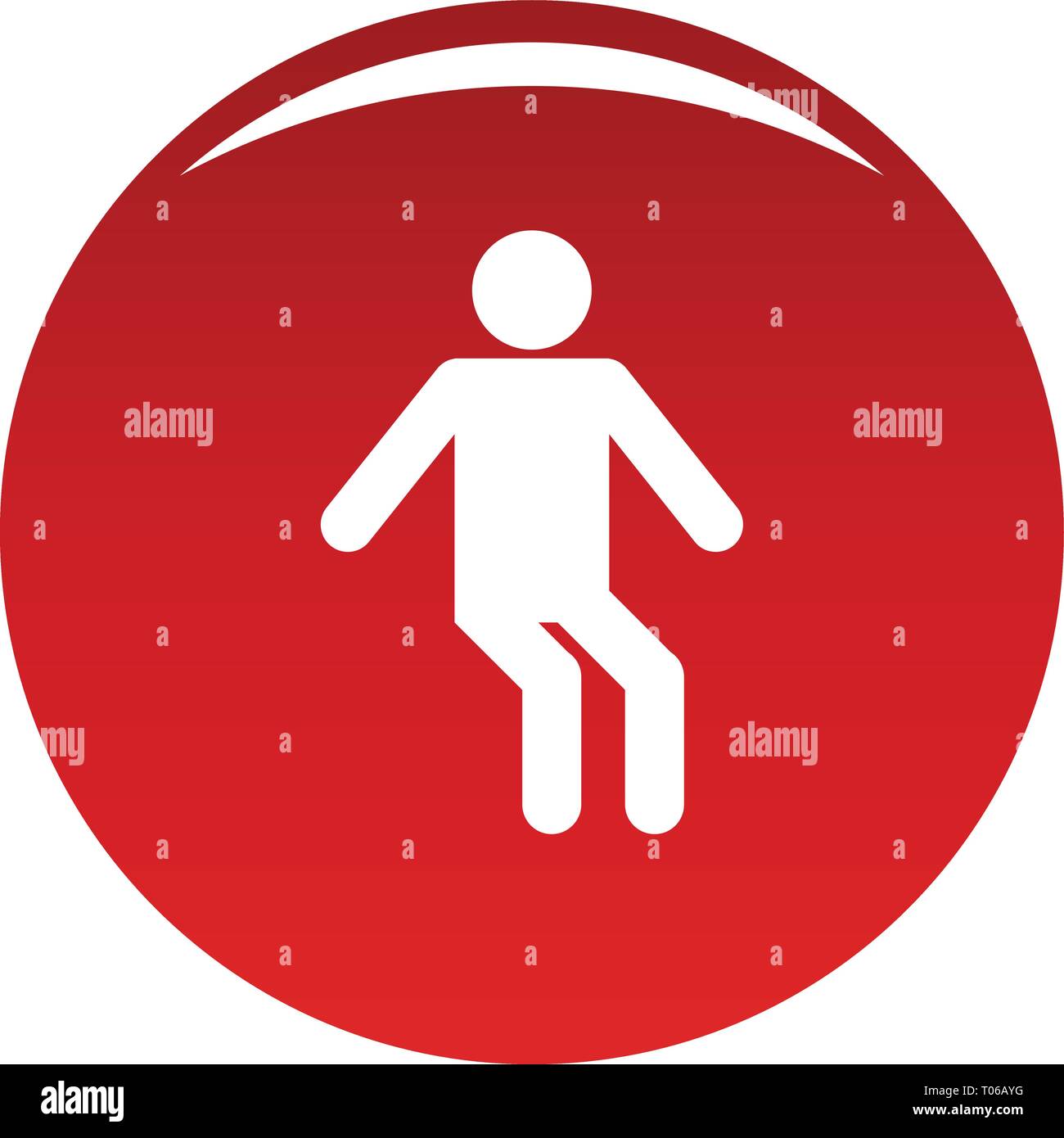 Stick figure stickman icon pictogram. Vector simple illustration of ...