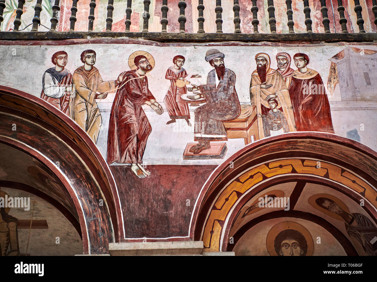 Pictures & images of the Byzantine fresco panels in the Gelati Georgian ...