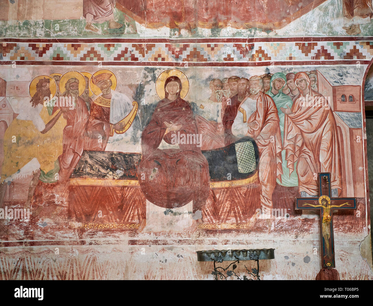 Pictures & images of the Byzantine fresco panels in the Gelati Georgian ...