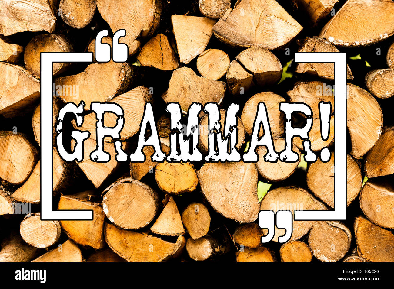 Conceptual hand writing showing Grammar. Concept meaning System and ...