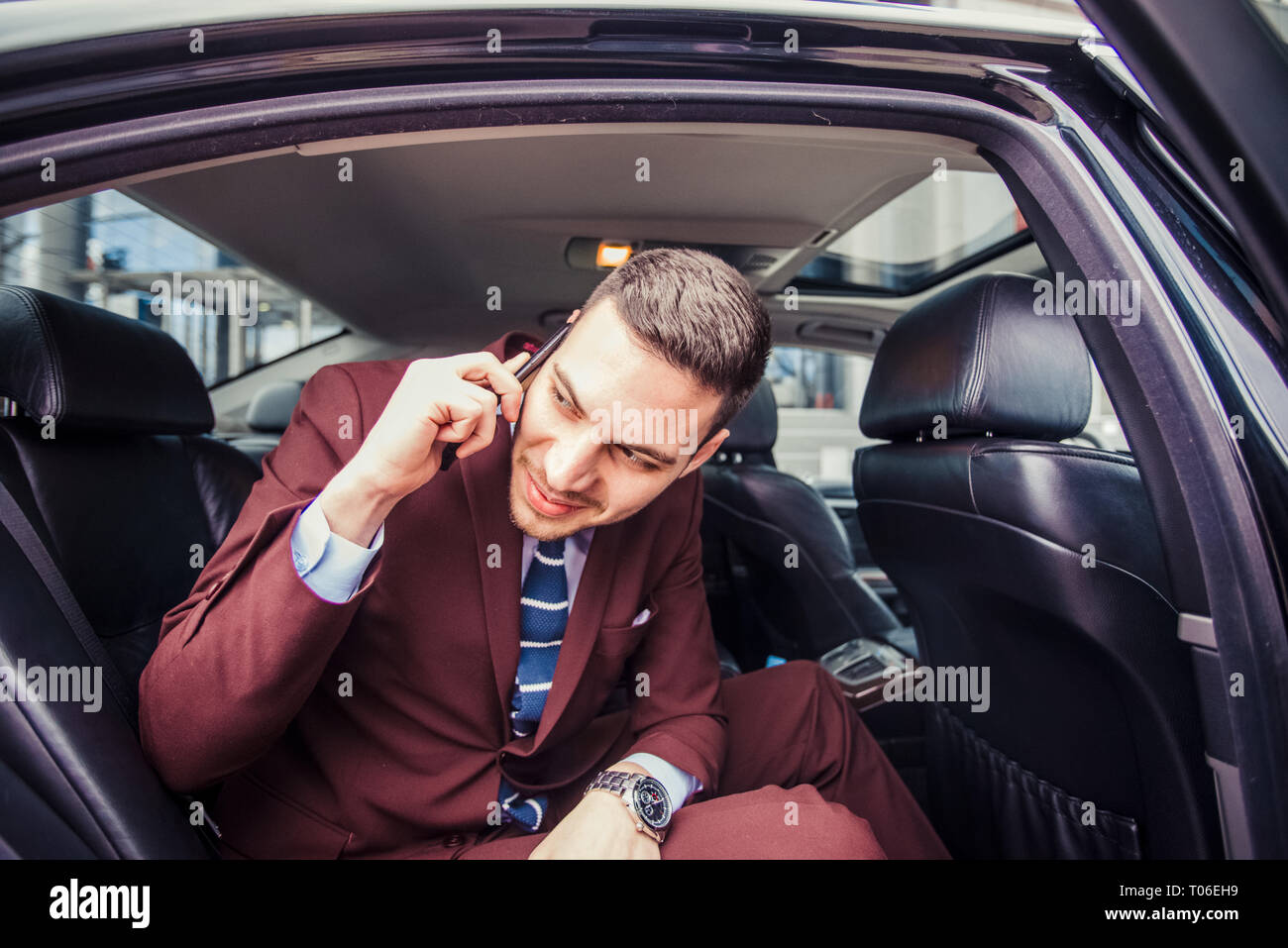 Stretch limousine interior hi-res stock photography and images - Alamy