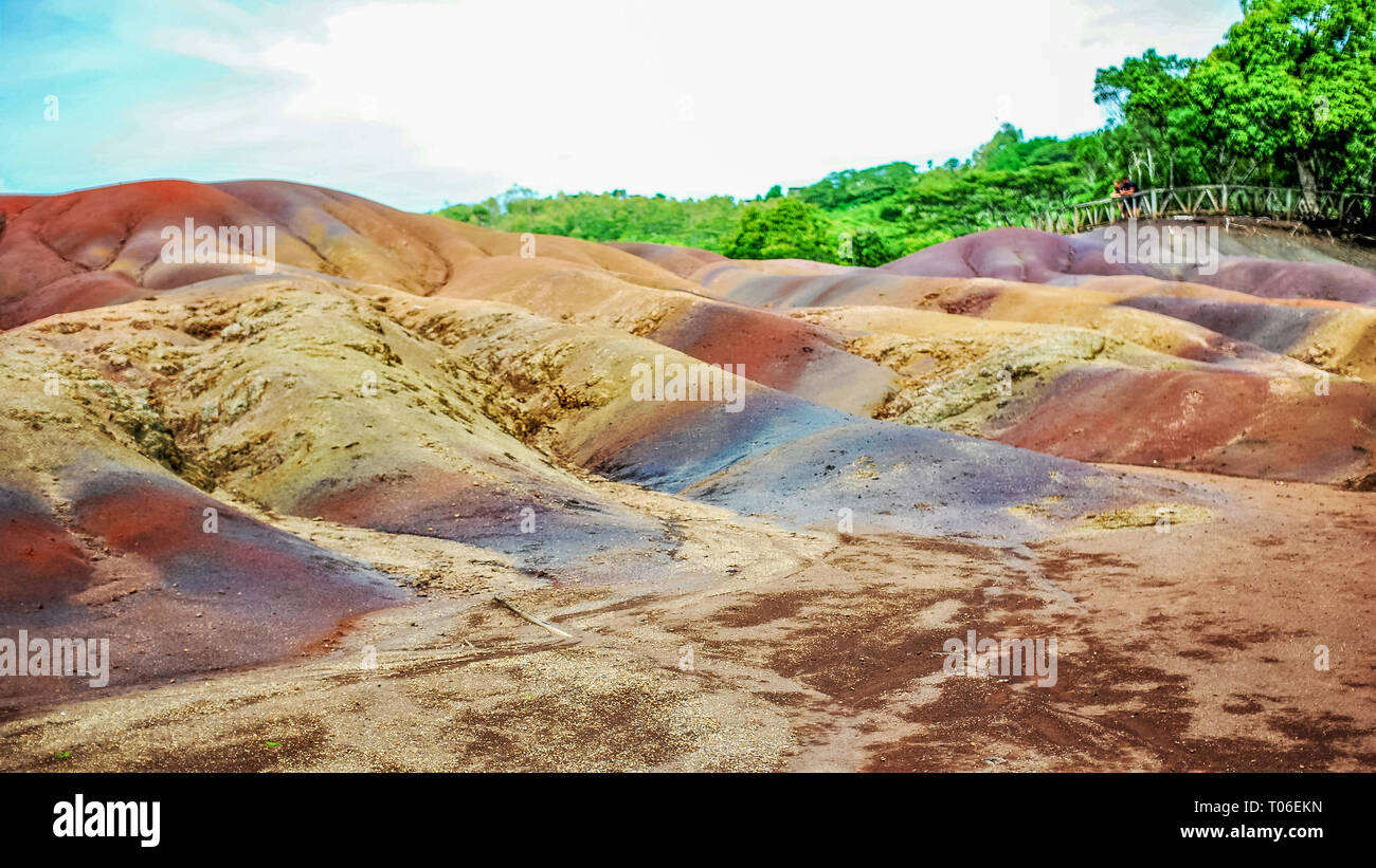 Mauritius seven colored earths hi-res stock photography and images - Alamy