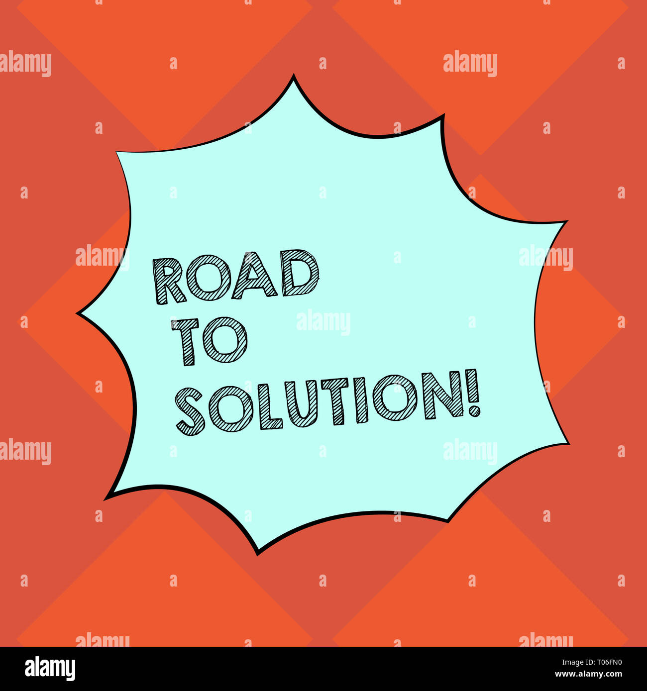 Handwriting Text Writing Road To Solution Conceptual Photo Path You Go
