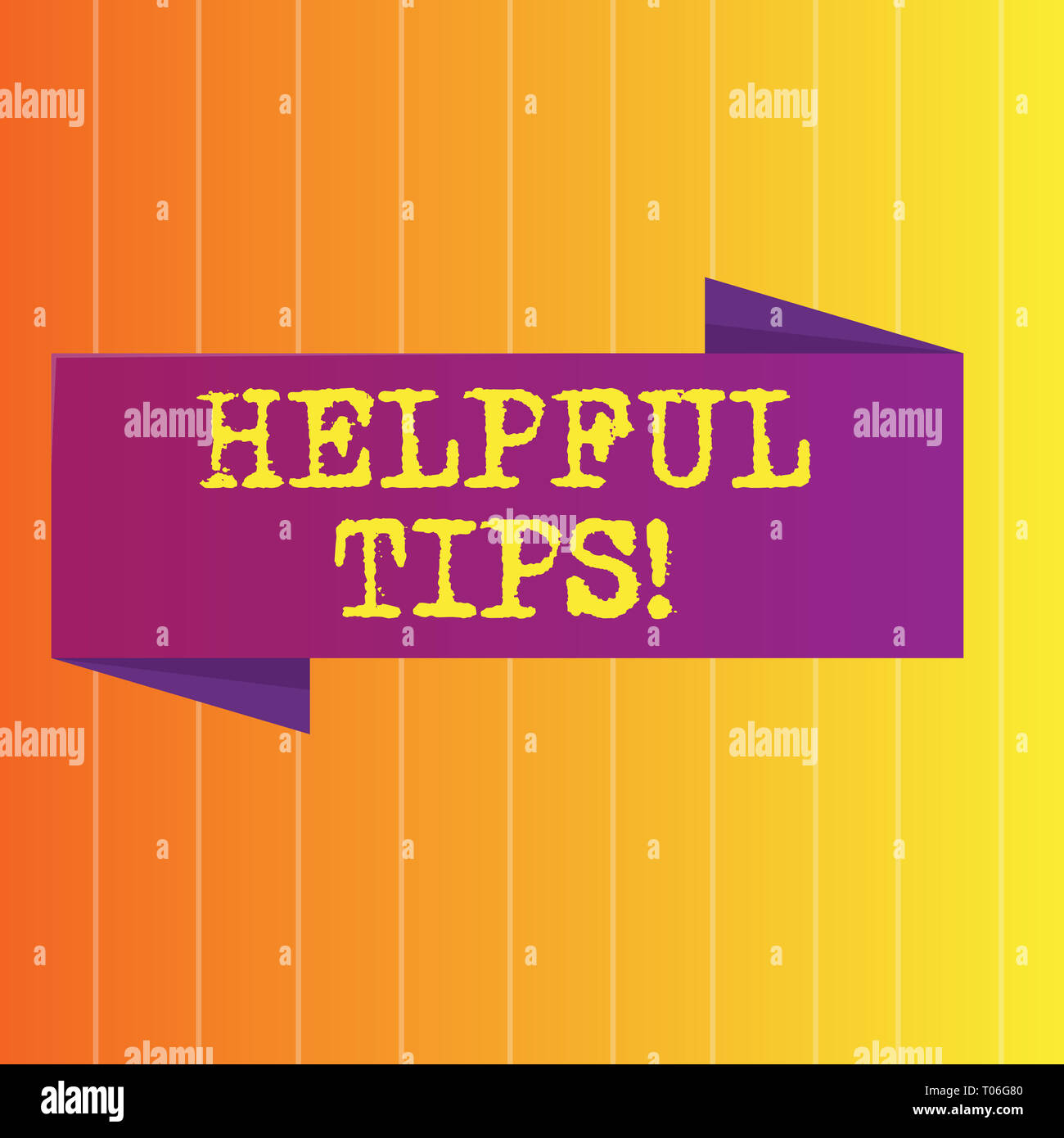 Handwriting text Helpful Tips. Conceptual photo advices given to be ...