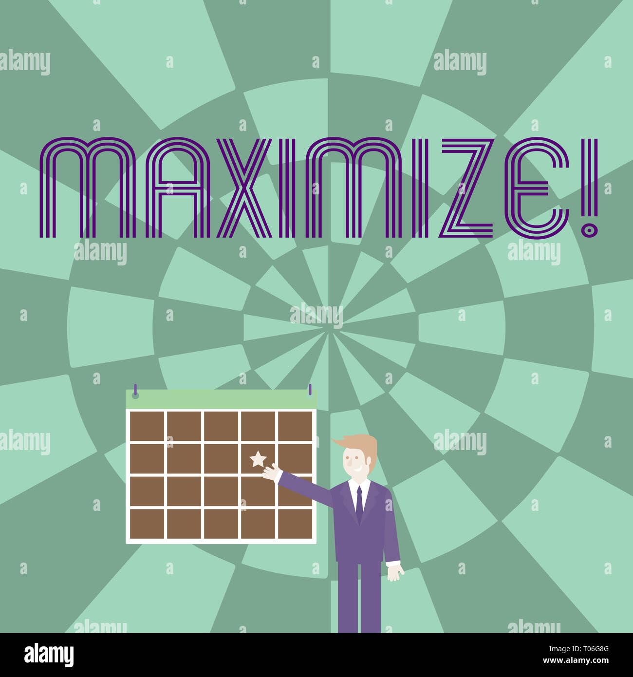 Word writing text Maximize. Business photo showcasing Increase to the ...