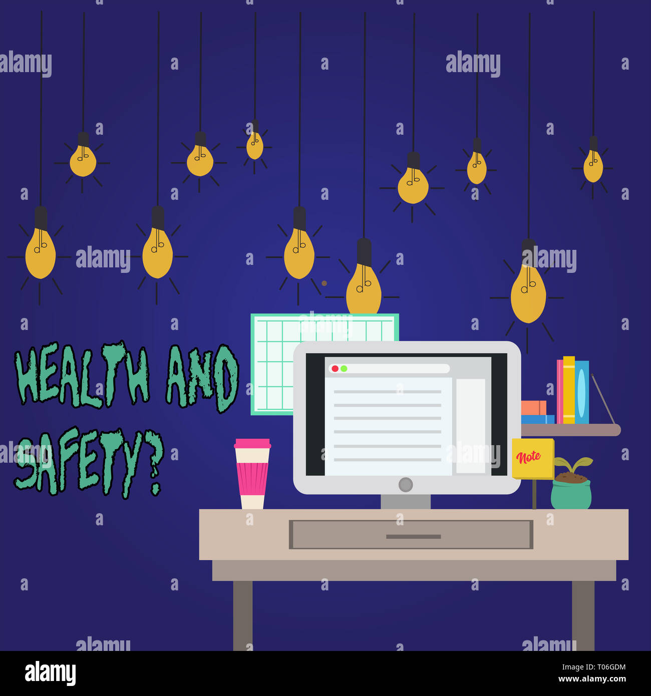 Word writing text Health And Safety Question. Business photo showcasing ...