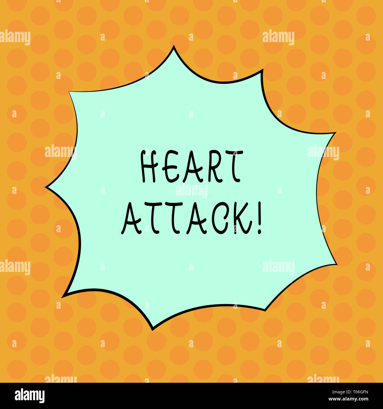 Writing note showing Heart Attack. Business concept for sudden ...