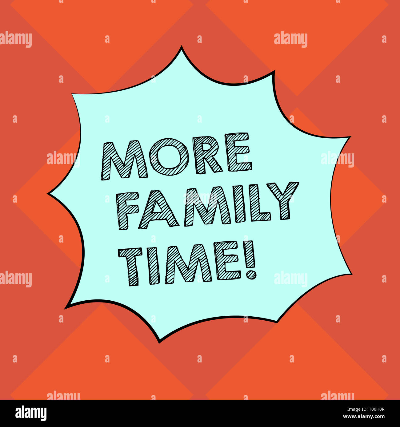 Handwriting text writing More Family Time. Conceptual photo Spending ...