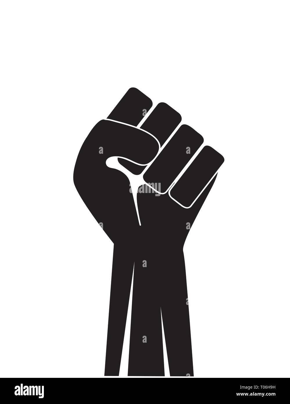Fist up icon Stock Vector Images - Alamy