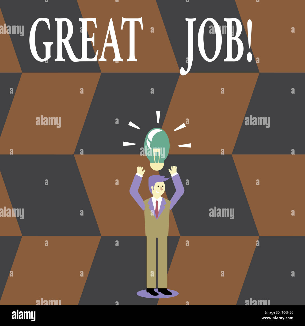 Writing note showing Great Job. Business concept for used praising ...