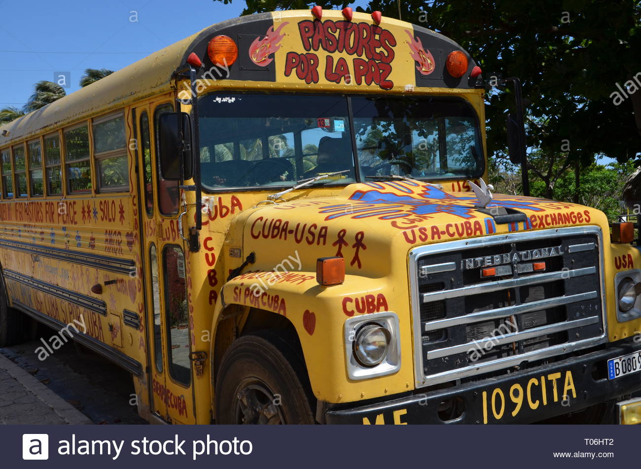 Painted School Bus High Resolution Stock Photography and Images - Alamy