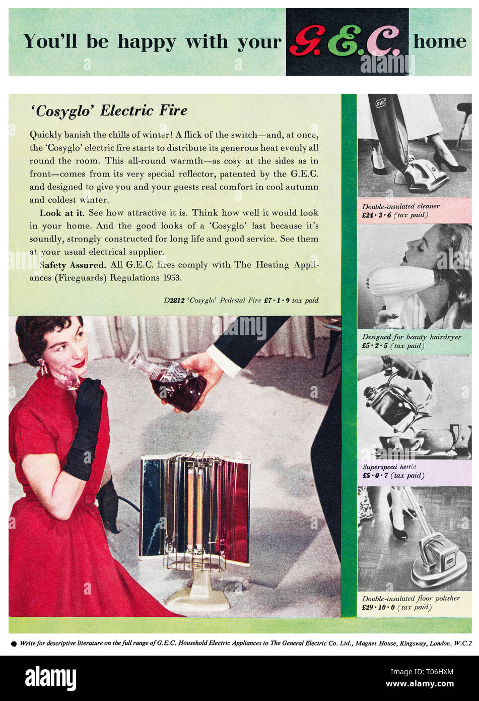 General electric products advert hi-res stock photography and images ...