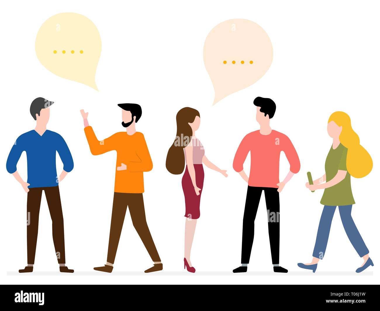 People Communicating With Each Other