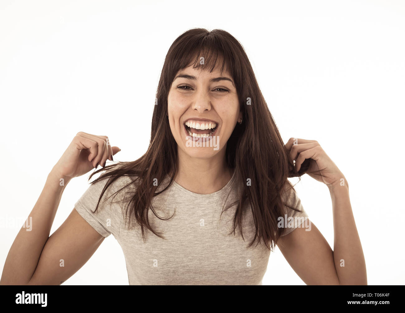Joyful expression hi-res stock photography and images - Alamy