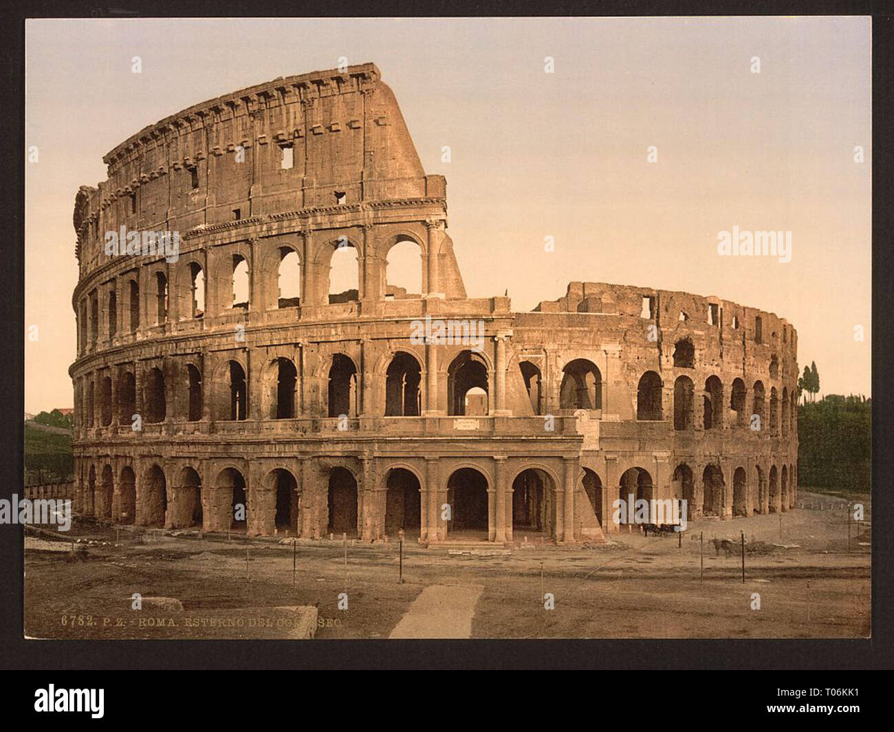 The Exterior Of The Coliseum High Resolution Stock Photography and ...