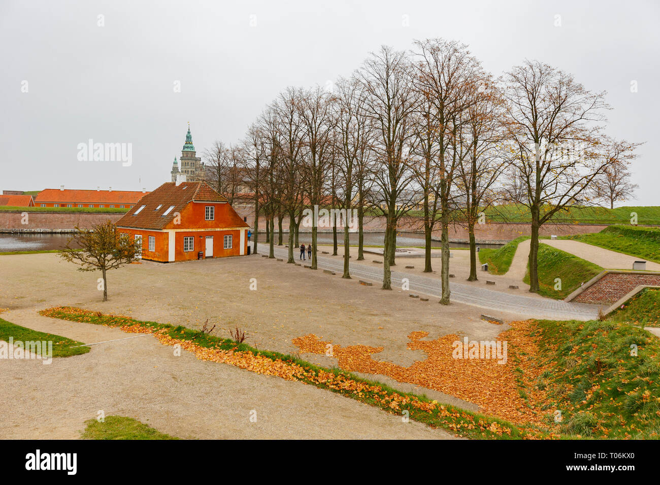 Exterior view of the famous Kronborg Castle at Denmark Stock Photo - Alamy
