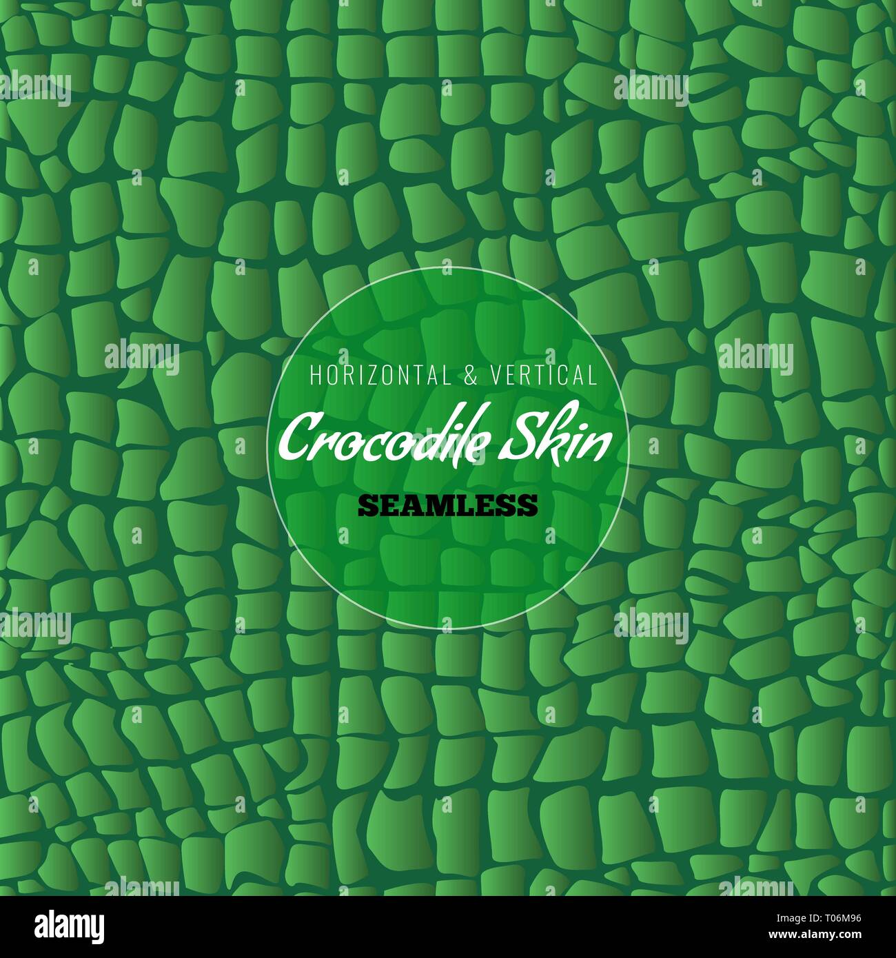 Reptile Alligator skin seamless pattern. Crocodile skin texture. Vector ...