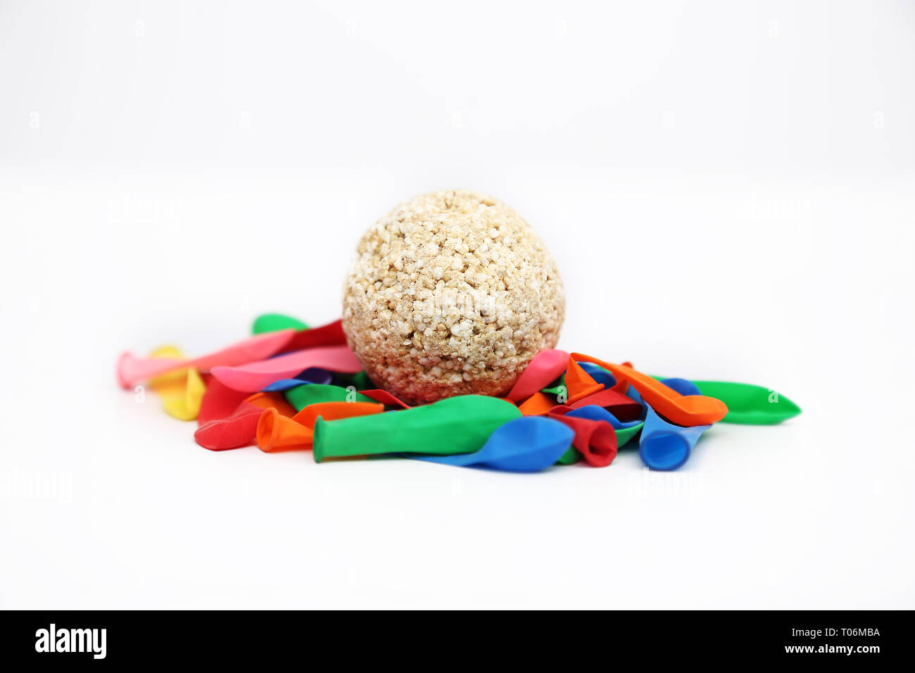 Indian festival holi colour balloon hi-res stock photography and images ...