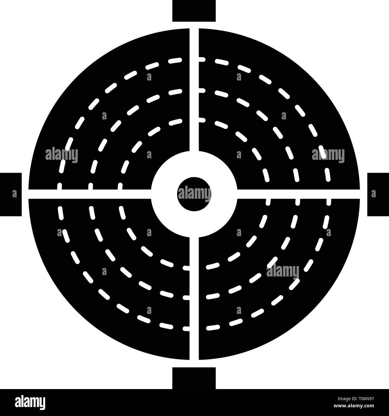 Target arch icon, simple style Stock Vector Image & Art - Alamy