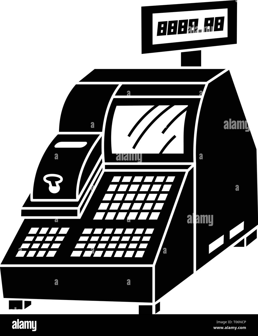 Cashier icon, simple style Stock Vector Image & Art - Alamy