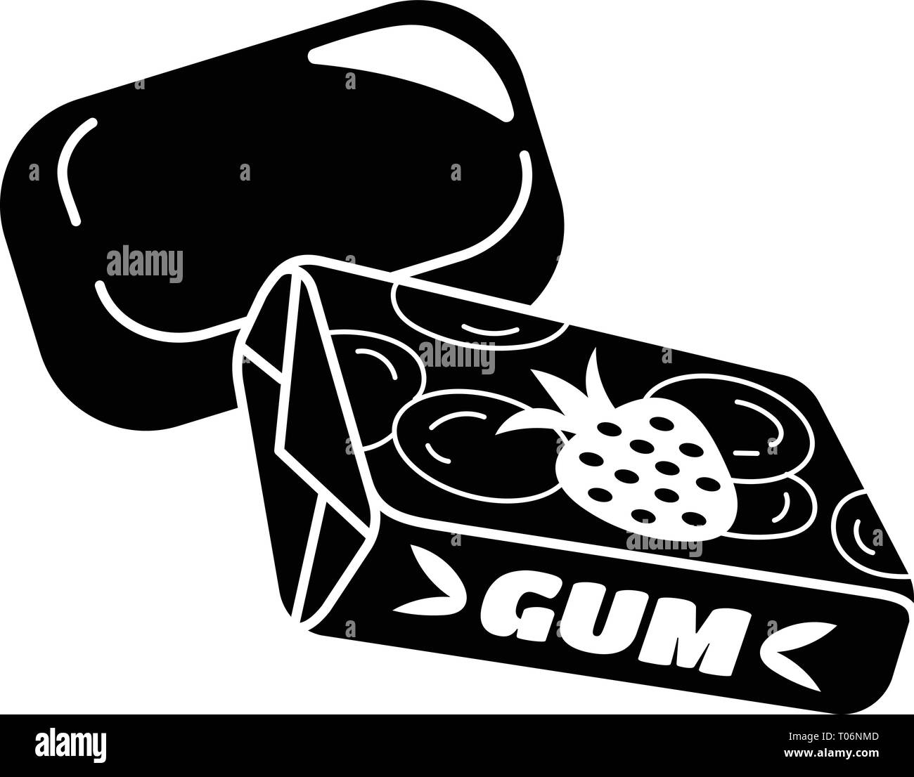 Fruit gum icon, simple style Stock Vector Image & Art - Alamy