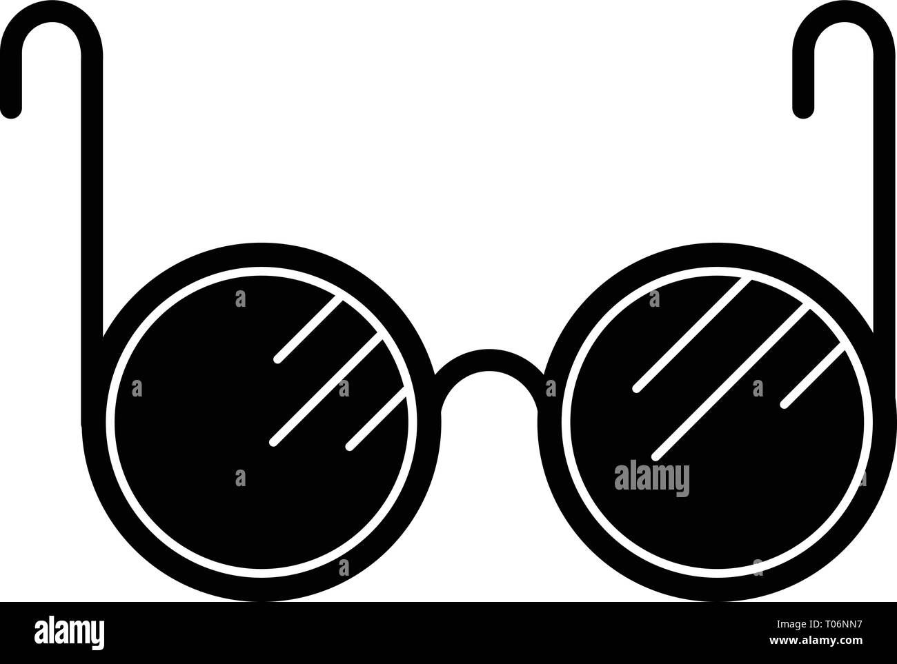Blind glasses icon, simple style Stock Vector Image & Art - Alamy