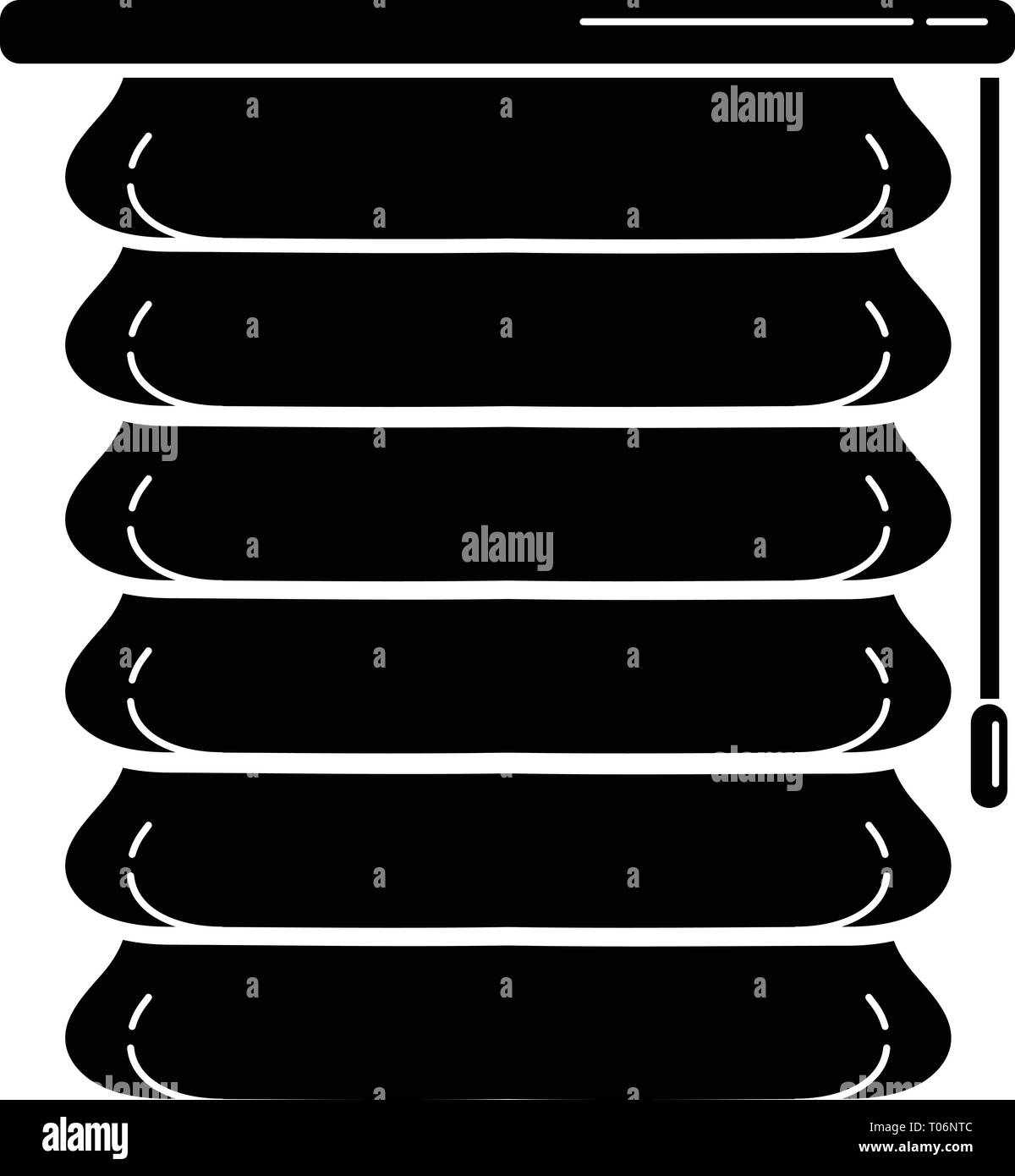 Jalousie icon Black and White Stock Photos & Images - Alamy