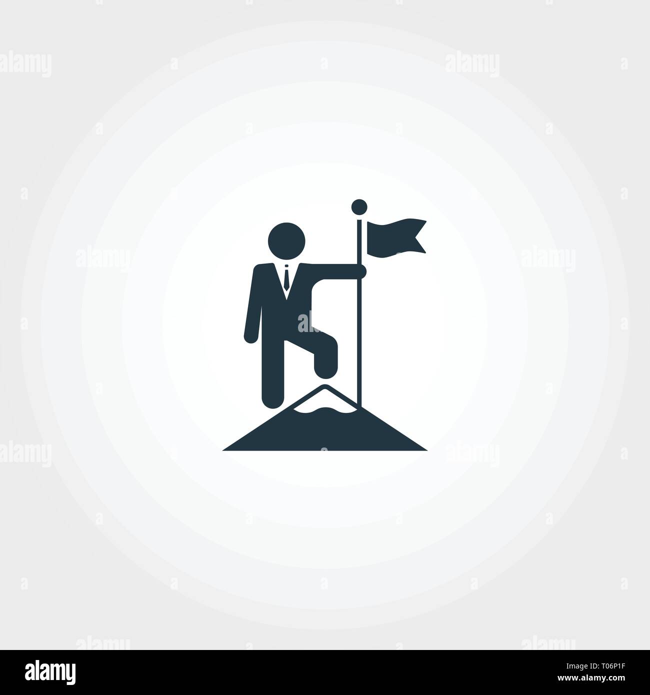 Achievements icon. Creative monochrome Achievements icon for web design ...